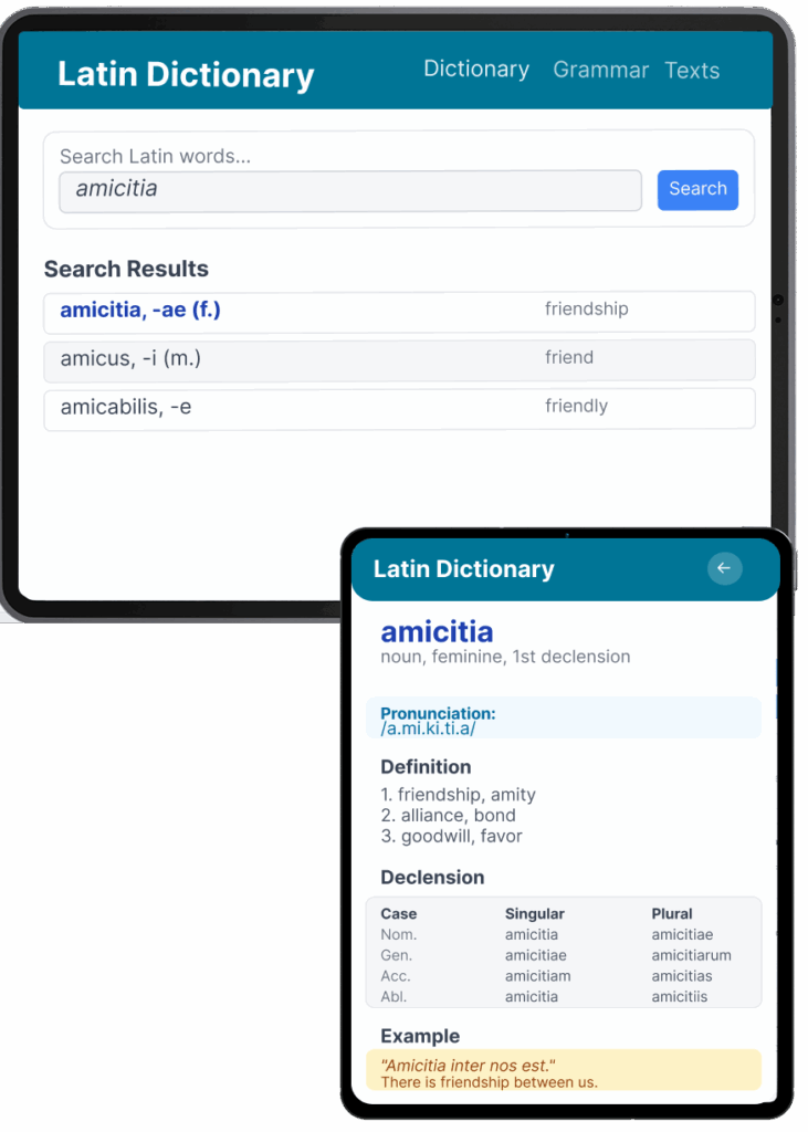 Latin Dictionary - A Powerful Tool for Scholars and Students